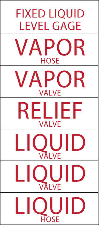Anhydrous Graphics Liquid Vapor Relief Decal | 48045 | Barndoor Ag