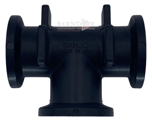 Banjo 1" Flanged Tee | M100TEE | Barndoor Ag