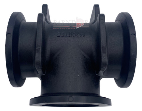 Banjo 2" Flanged Tee | M200TEE | Barndoor Ag