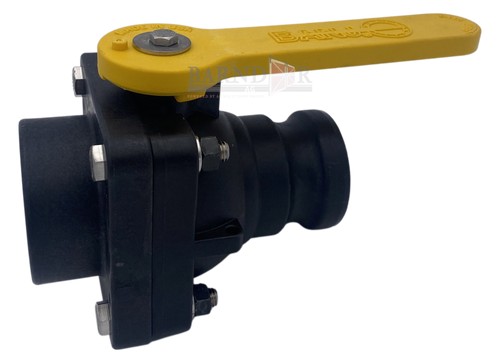 Banjo 2" Male Adapter X 2" Female NPT Valve | VSF204FP | Barndoor Ag