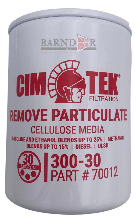 Cim-Tek Particulate Fuel Dispenser Filter, Model 300-30 | 70012