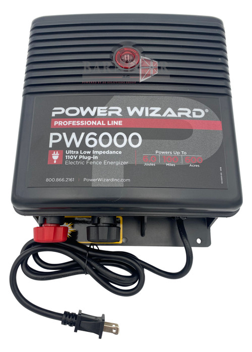 AgraTronix 6.0 Joule - ULTRA Low Impedance Fence Energizer | PW6000 ...