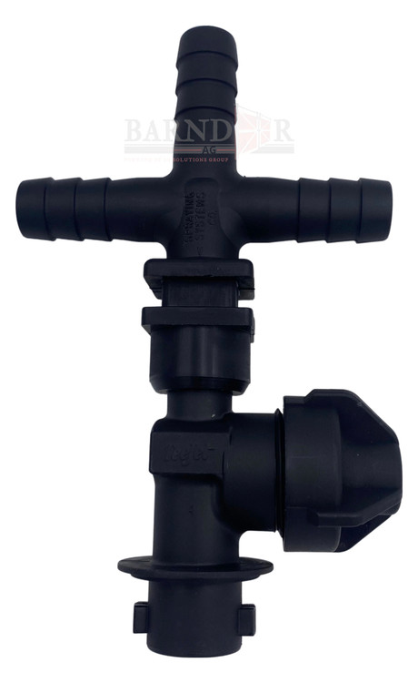 TeeJet 1/2″ Quick Diaphragm Check Valve Nozzle Body, QJ200 | 19351-213 ...