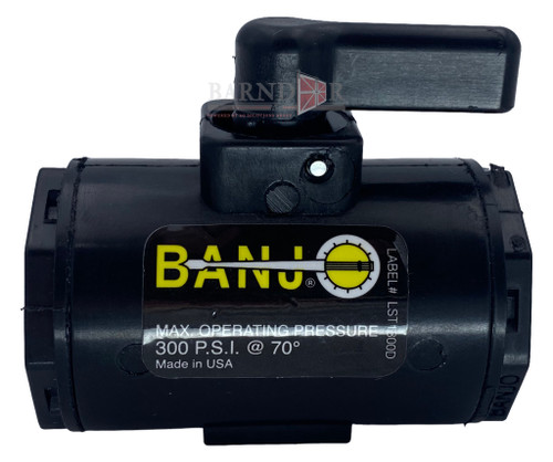 Banjo ½" Female NPT Micro Valve | LV050V | Barndoor Ag