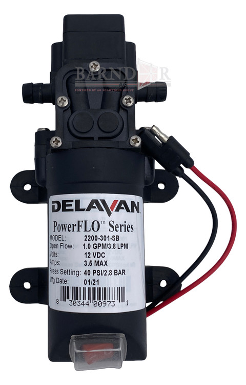 Delavan PowerFlo 2200 Series 1.2 GPM Diaphragm w. Switch | 2200-301-SB