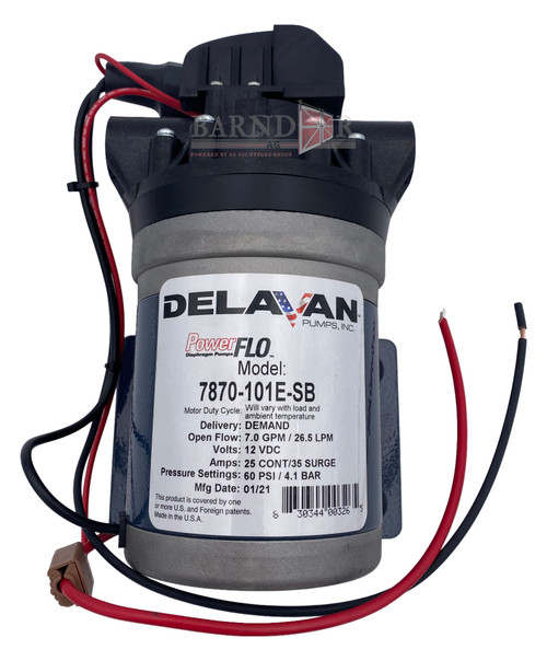 Delavan PowerFlo FB2 7GPM, 60PSI Demand Diaphragm Pump | 7870-101E-SB ...