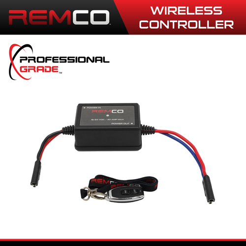 Remco Wireless Remote Control - 12VDC, Remote ON/OFF Switch, 40 AMP ...