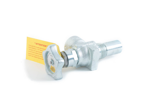 Continental 1-1/4" FPT x 1" MPT NH3 Riser Valve | B-1208-ER | Barndoor Ag