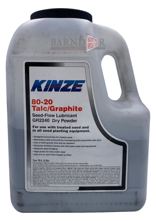 Kinze 80 Talc / 20 Graphite Blend 8 lbs | GR2240 | Kinze | Barndoor Ag