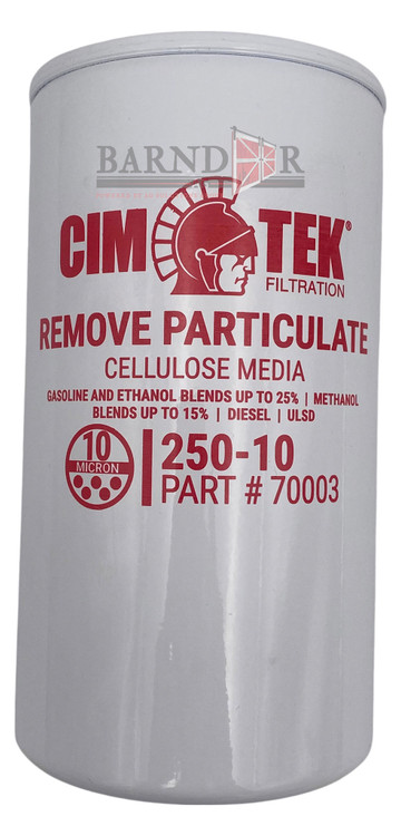Cim-Tek Particulate Fuel Dispenser Filter, Model 250E-10 | 72003 ...