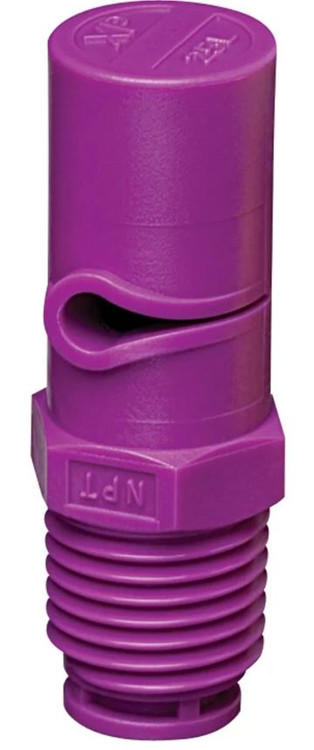 TeeJet XPBoomJet Boomless Flat Spray - Purple | 1/4XP25L-VP | Barndoor Ag