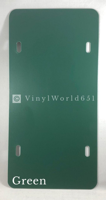 Plastic License Plates | Accessories & Blanks | MI Vinyl World