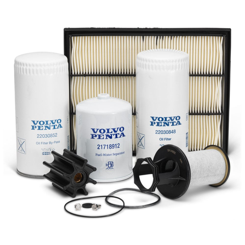 Genuine Volvo Penta 21704967 Service Kit D6 (up to 2019) - Boaters World
