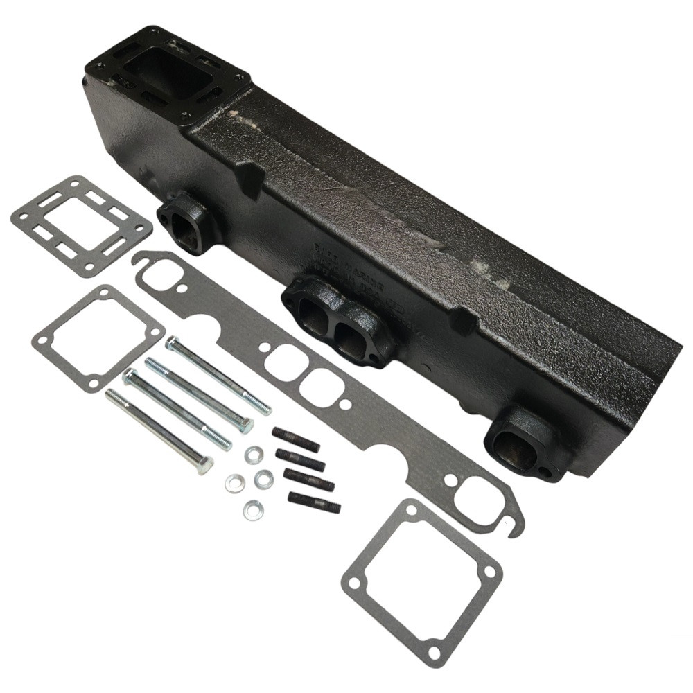 Aftermarket Mercruiser 47737A10 Log Style Small Block Port Manifold ...