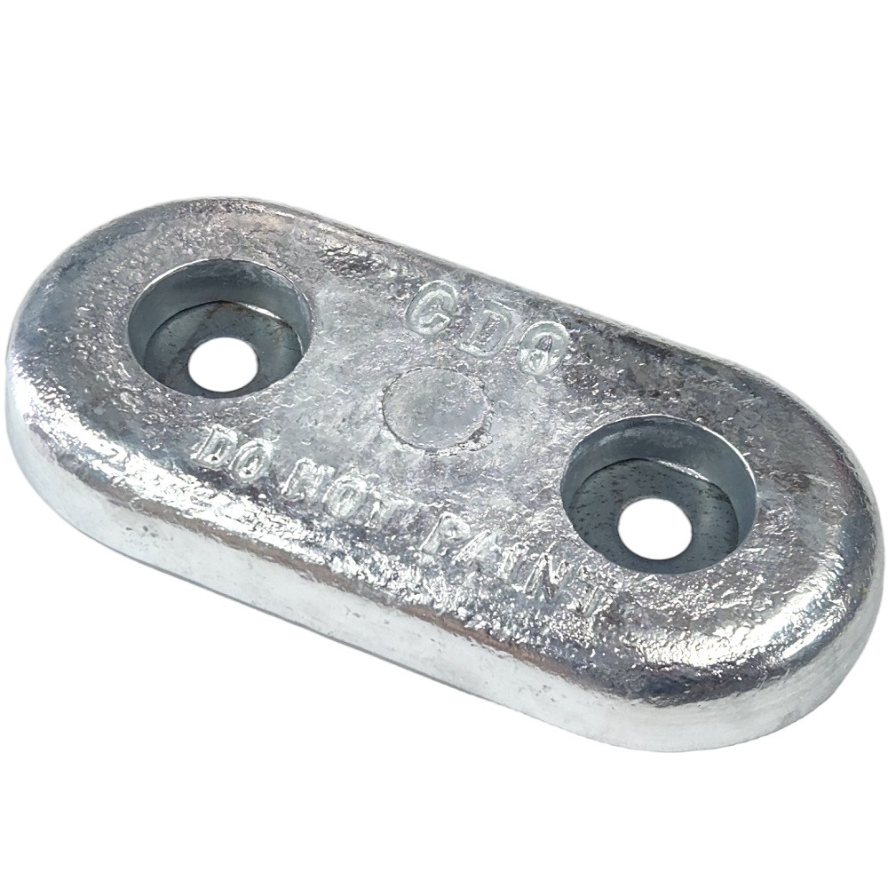 Zinc Bolt on Block Anode CDZ8-126-1.37H - Boaters World
