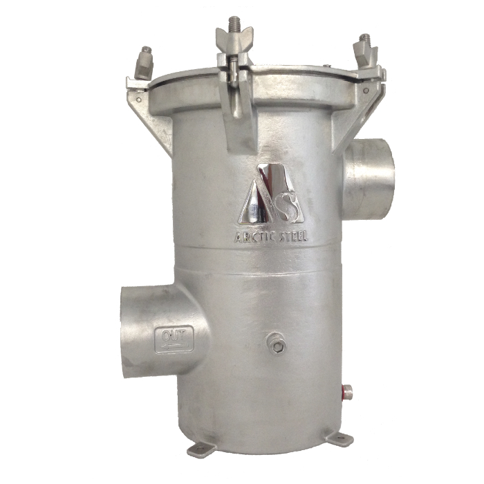 Arctic Steel 2.5" Side In Side Out Seawater Strainer WS-SISO-250 ...