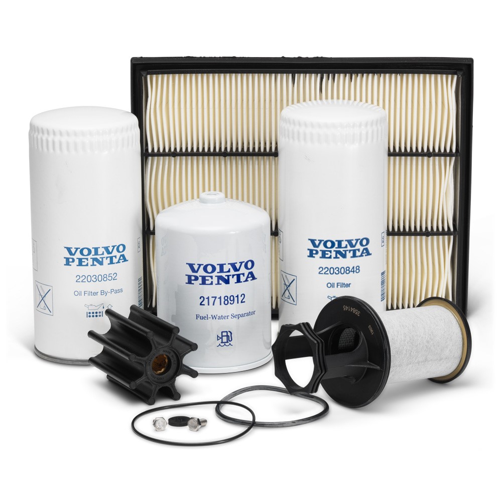 Genuine Volvo Penta 21704967 Service Kit D6 (up to 2019) - Boaters World