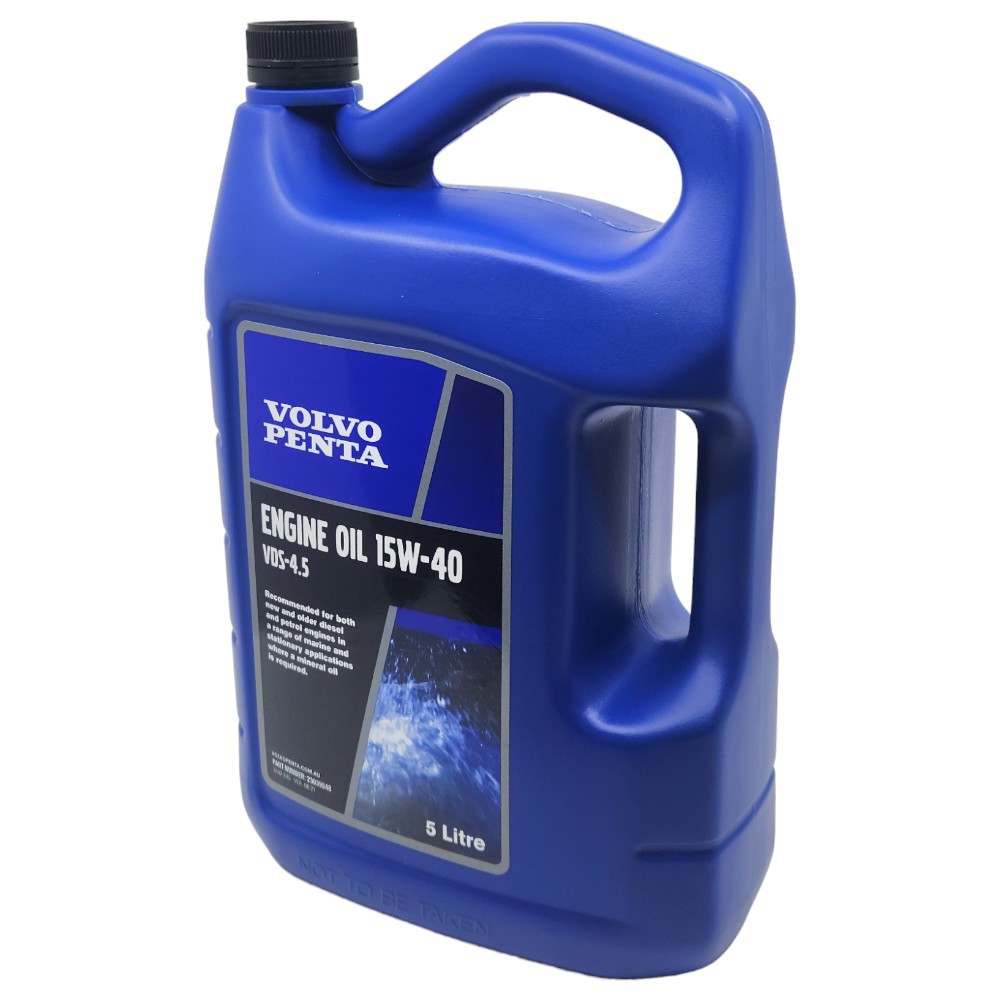Genuine Volvo Penta 23039848 VDS-4.5 Engine Oil 15W40 5 Litres