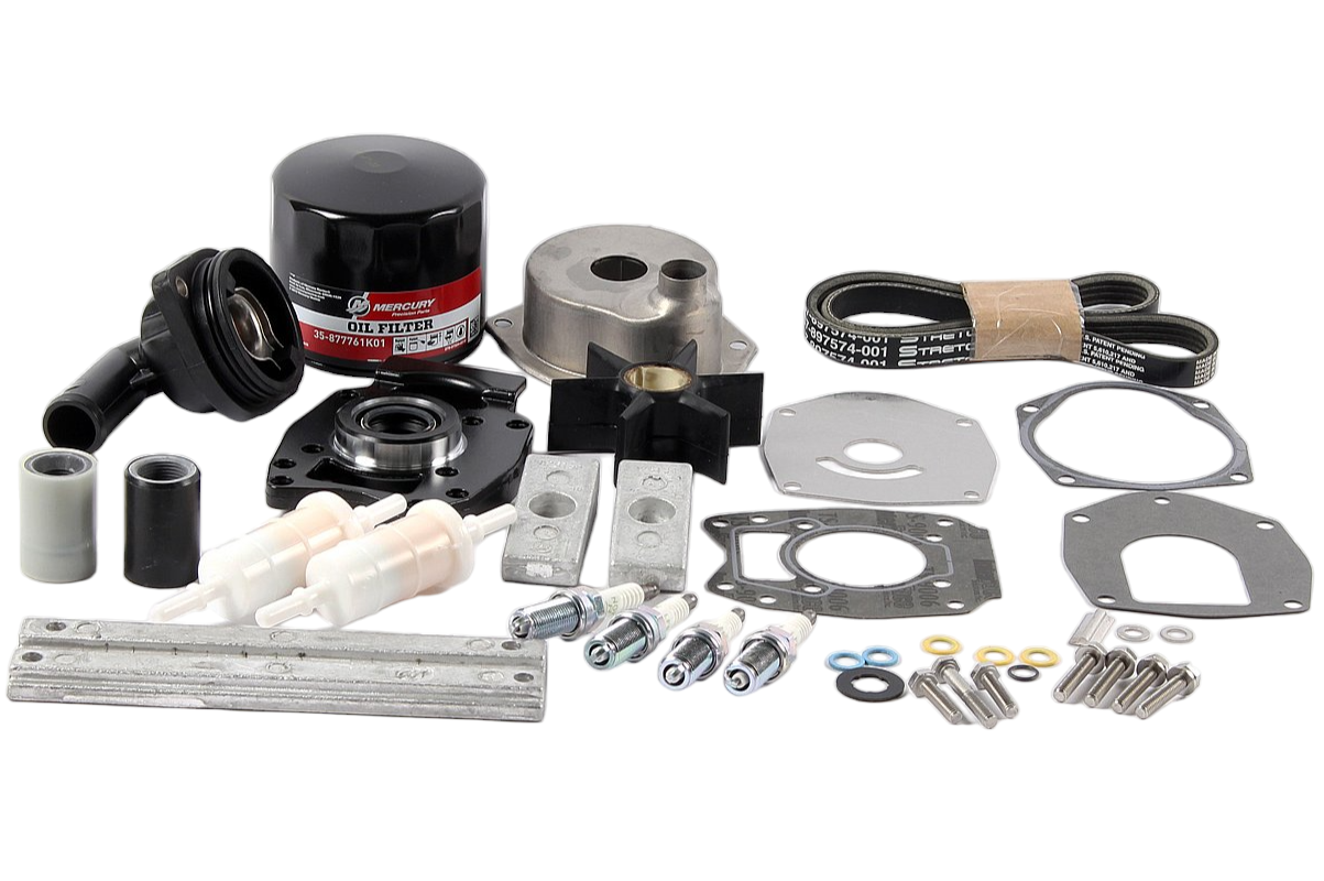 Mercury 8M0097857 Maintenance Kit 300 Hours 75-115HP 1.7L EFI 4 Stroke ...
