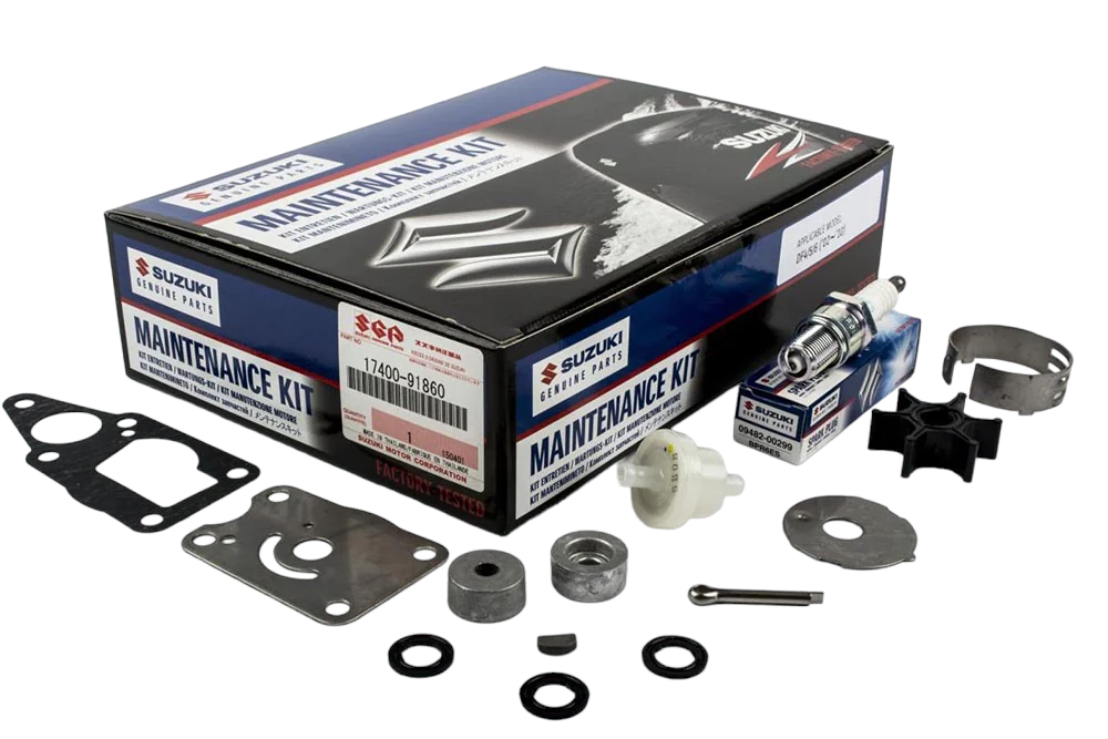 Suzuki 17400-91860 Outboard Maintenance Kit DF4-6 (2002-10) - Boaters World