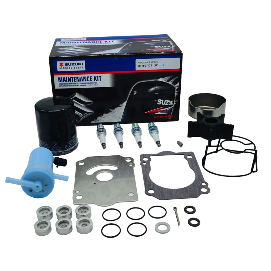 Suzuki 17400-96825 Outboard Maintenance Kit DF150-175 (2006+) - Boaters ...