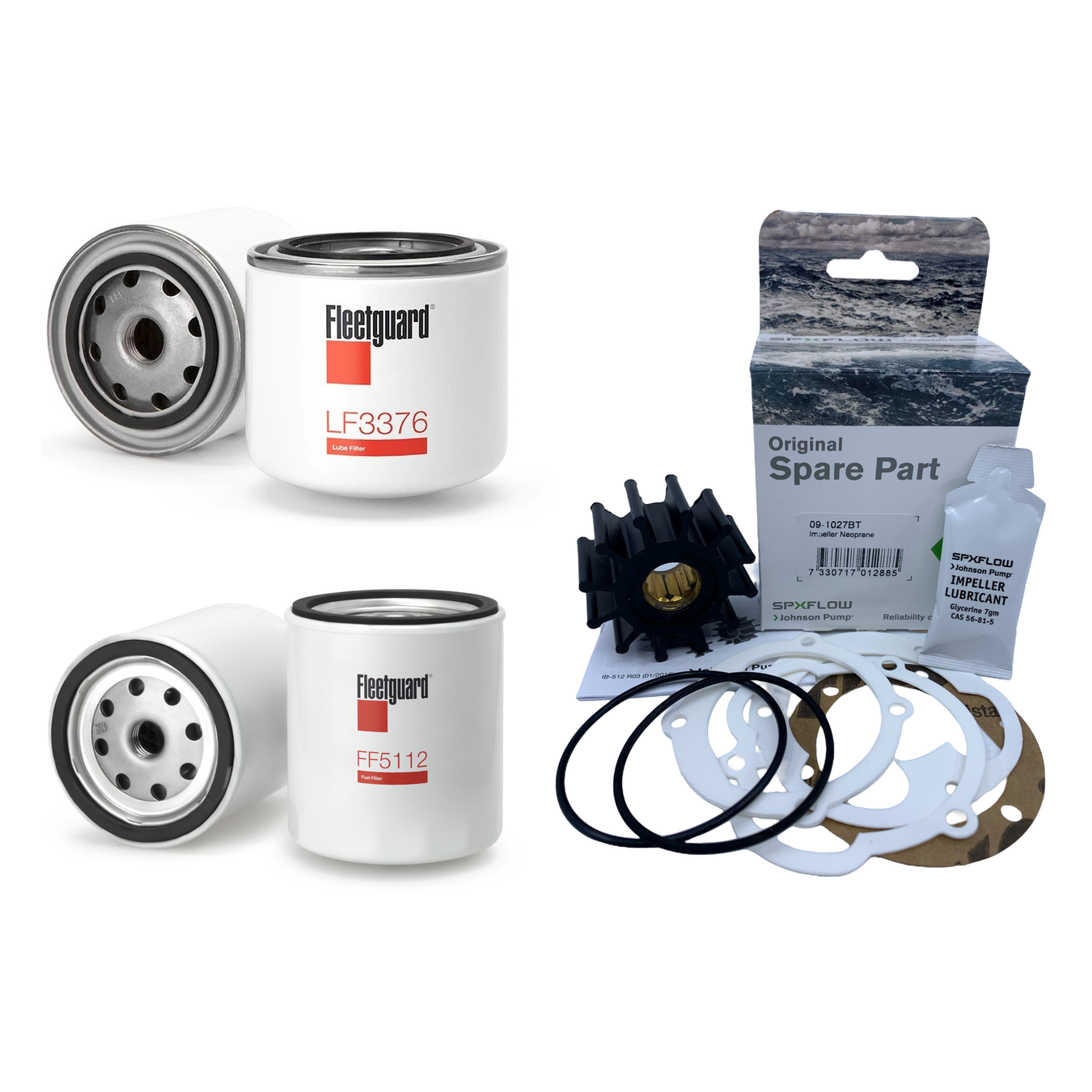 Nanni Diesel Service Kit 4.190HE, 4.200HE, QMS16M - Boaters World
