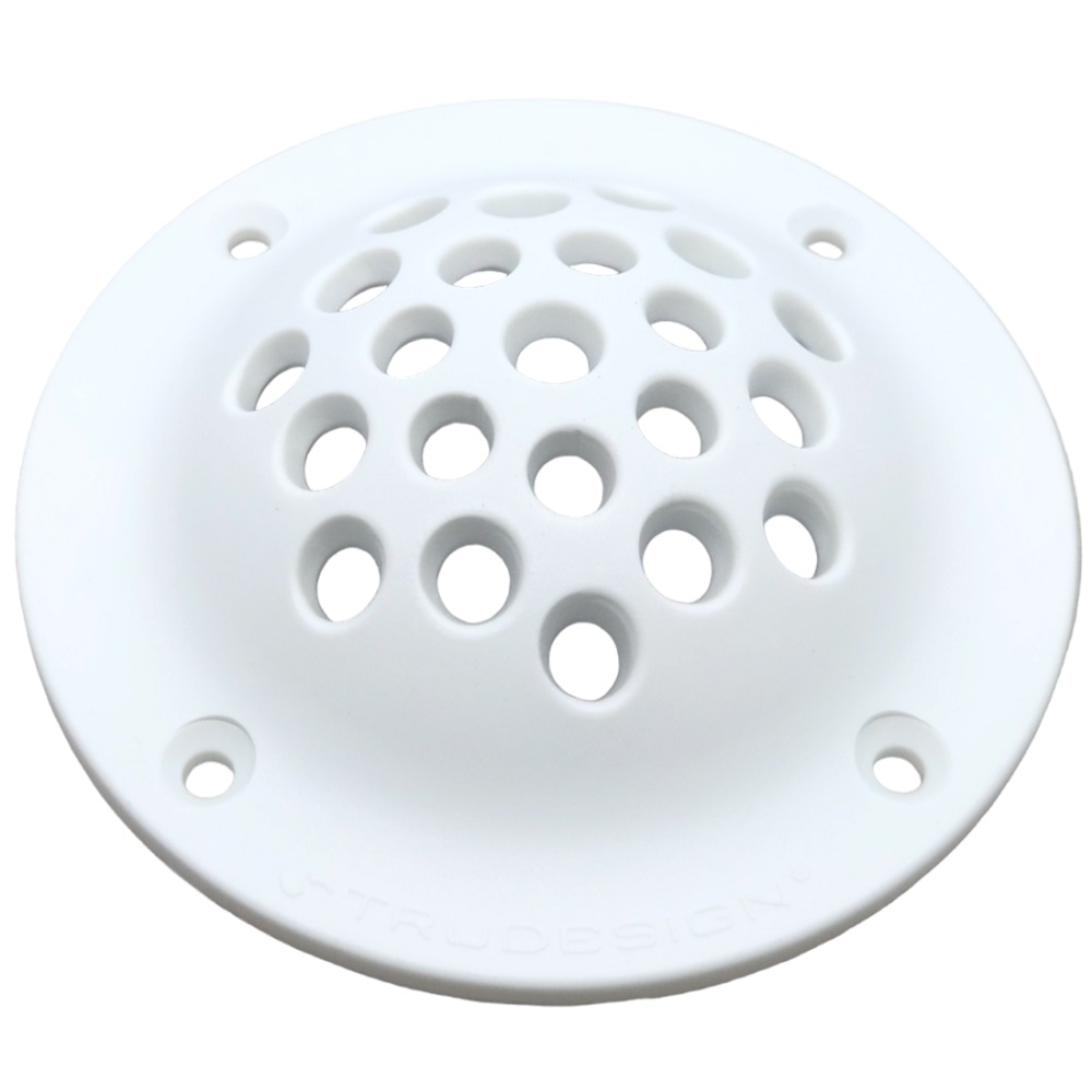 Trudesign Strainer White Nylon 100mm Diameter - Boaters World
