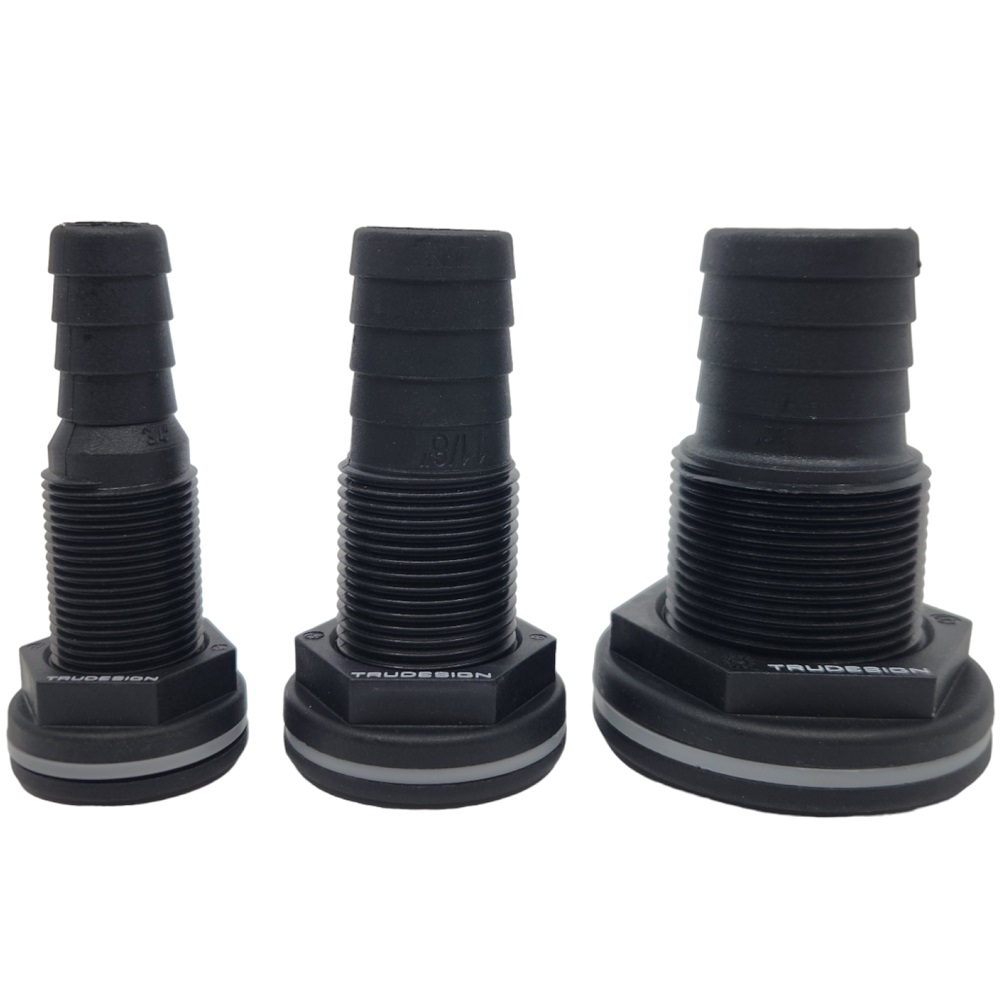 Trudesign Skin Fittings - Tail Black - Boaters World