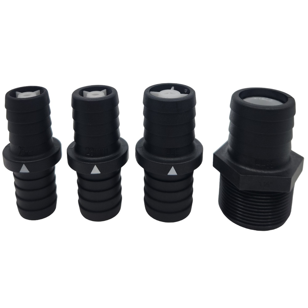 Trudesign Non Return Valves - Tail & Threaded 3/4" to 2" - Boaters World