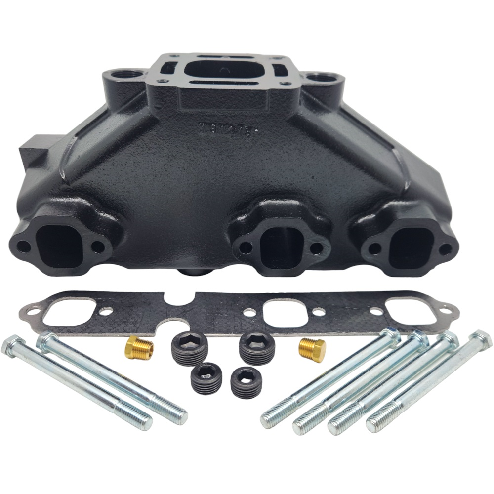 Aftermarket Mercruiser V6 H2O Wet Joint Exhaust Manifold & Riser Kit ...