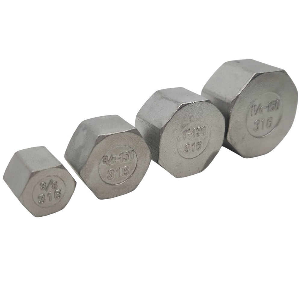 Stainless Steel 316 Female Caps - Boaters World