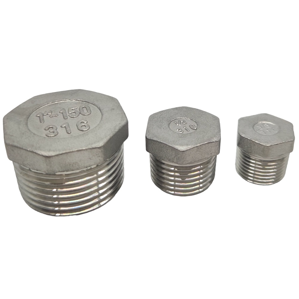 Stainless Steel 316 Hex Plugs - Boaters World