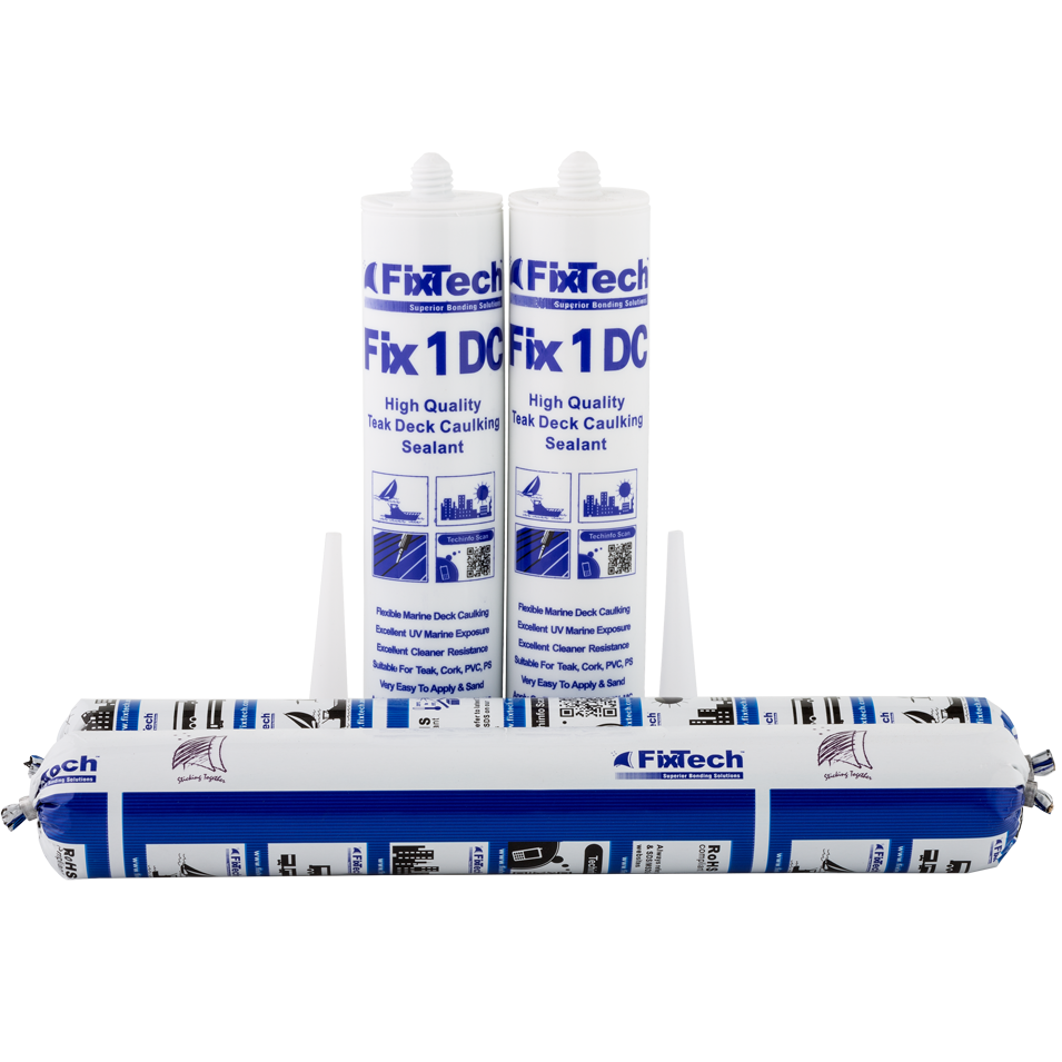 Fix1 DC Teak Deck Caulking - Black - Boaters World