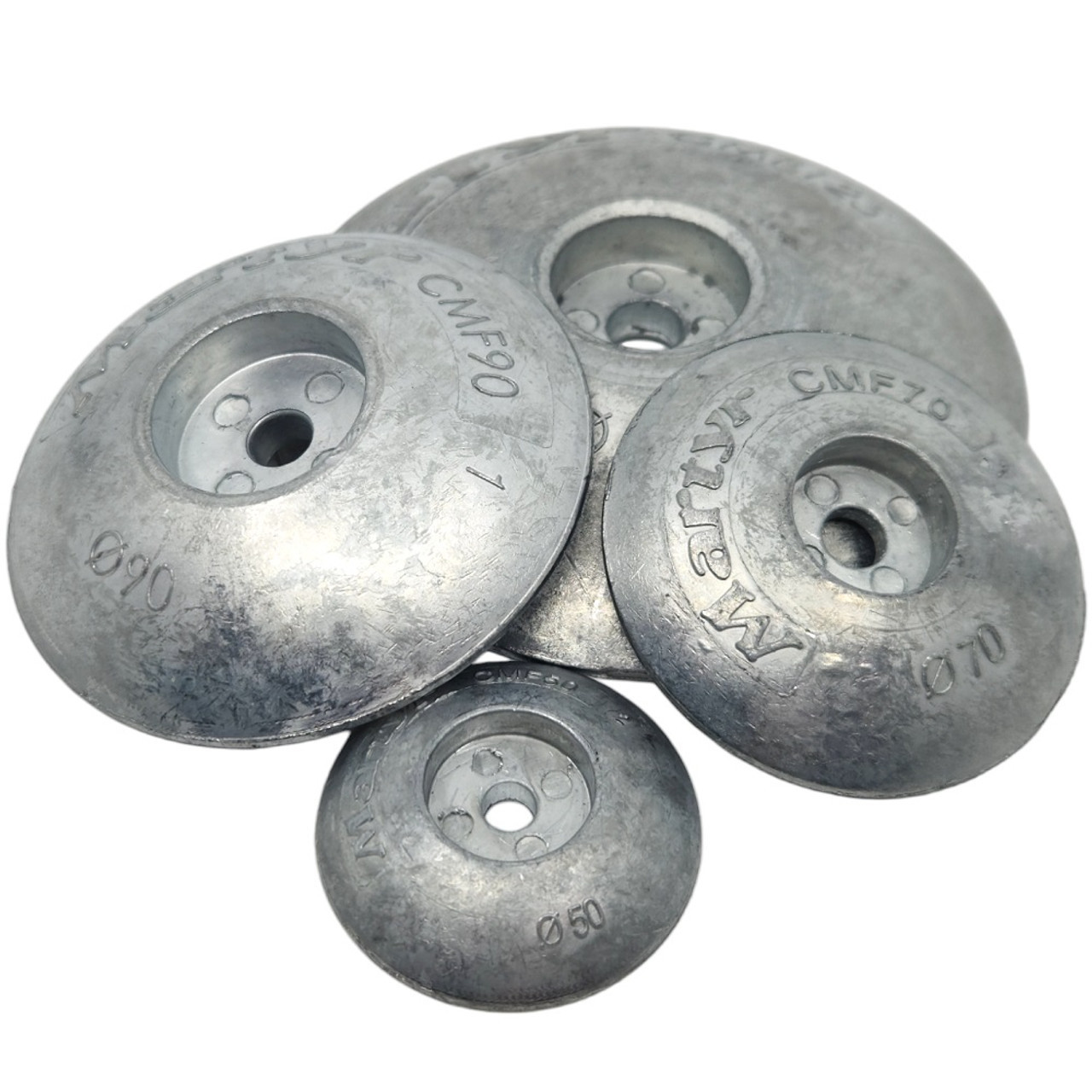 Zinc Rudder Anodes (4 Sizes) - Boaters World
