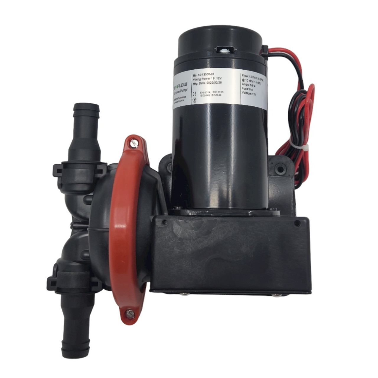 SPX Johnson 10-13350-03 Viking Power 16 Diaphragm Pump 12 Volt ...