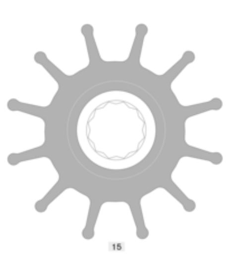 09-820B SPX Johnson Impeller