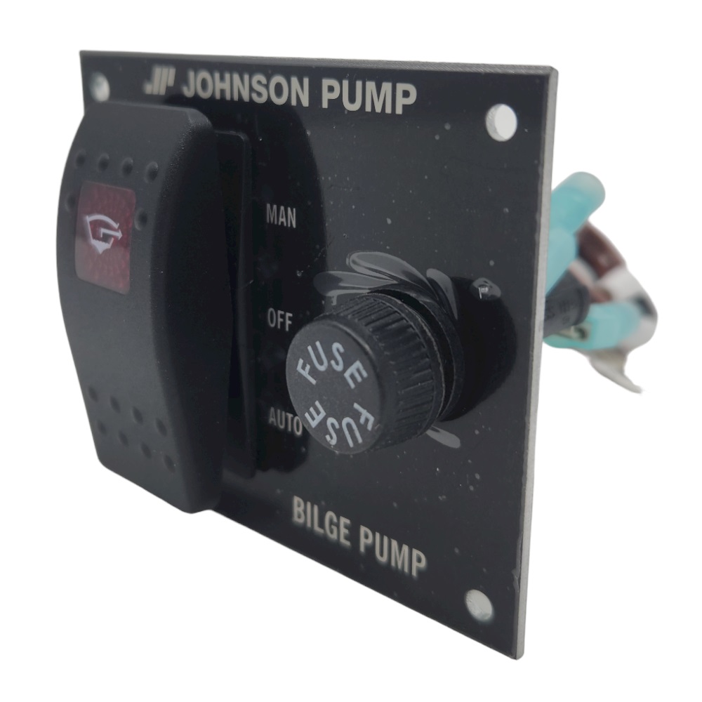 Genuine SPX Johnson 34-1224 - 12V Bilge 3 Way Panel Switch - Boaters World