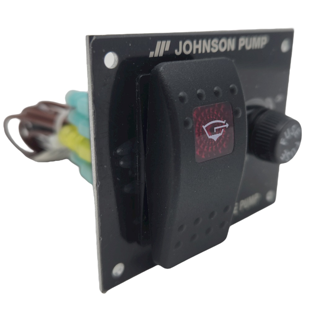 Genuine SPX Johnson 34-1224 - 12V Bilge 3 Way Panel Switch - Boaters World
