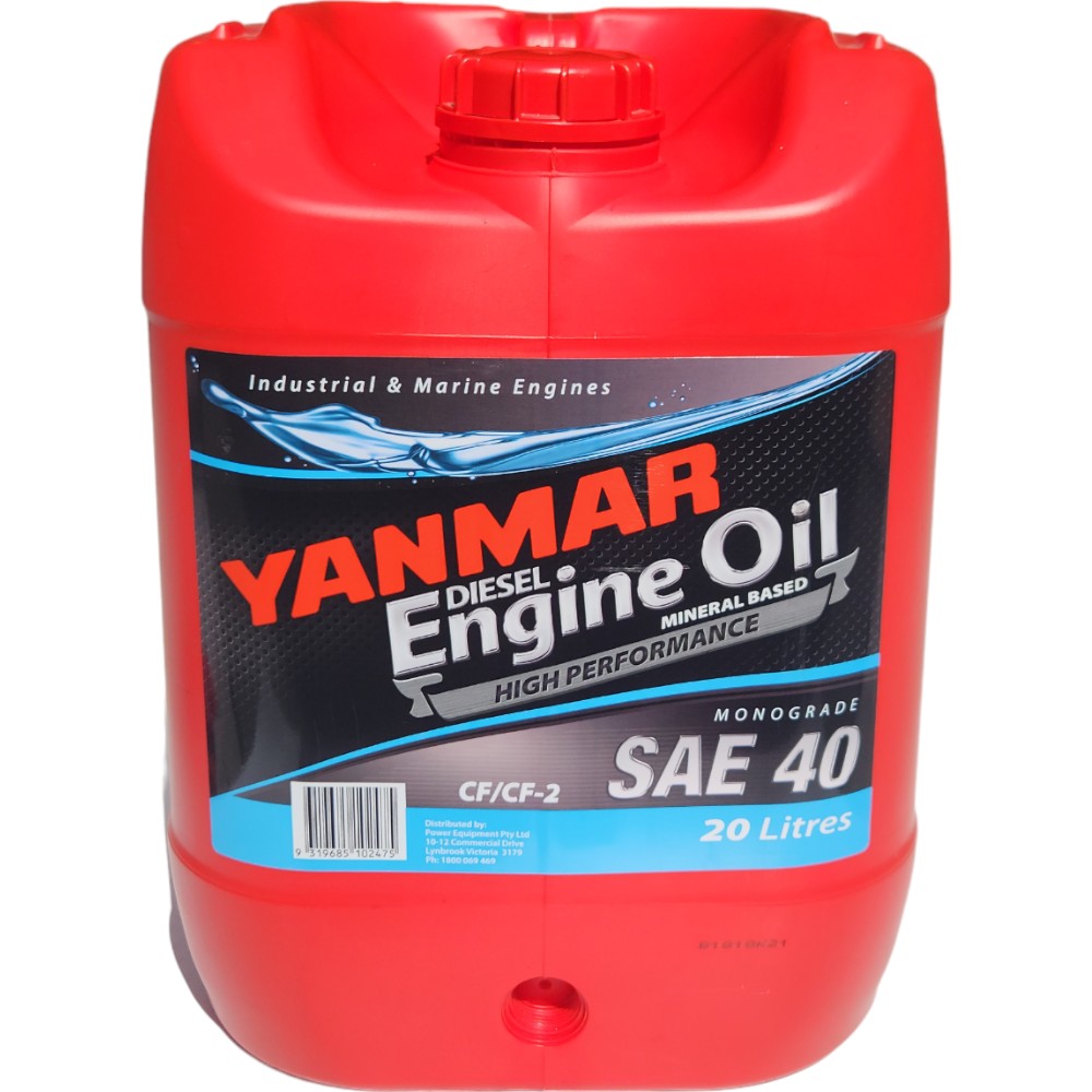 Yanmar Diesel Monograde SAE 40 20L Engine Oil