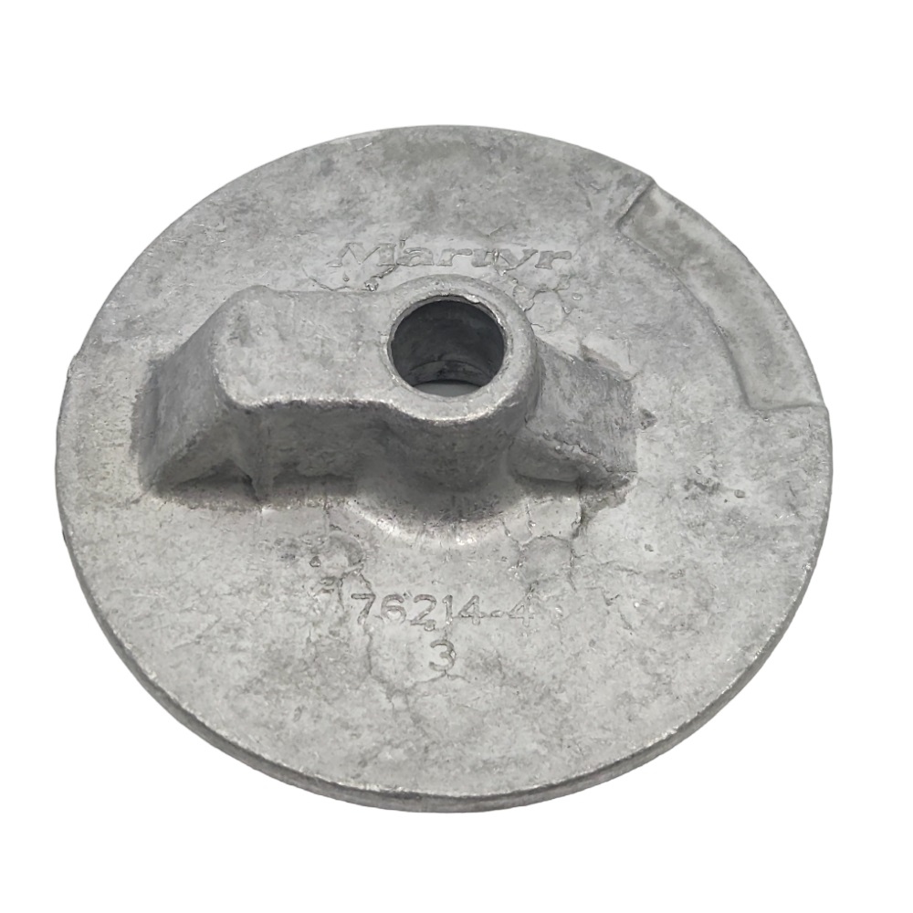 Aftermarket Mercruiser 76214-5 Aluminium Circular Plate Anode - Boaters ...