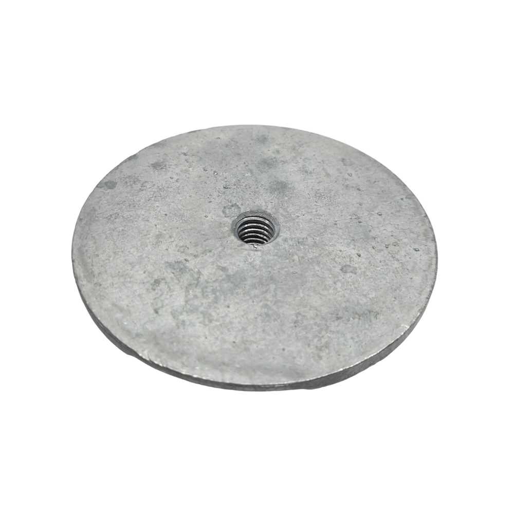 Aftermarket Mercury 76214-5 Zinc Bravo Round Plate Anode - Boaters World