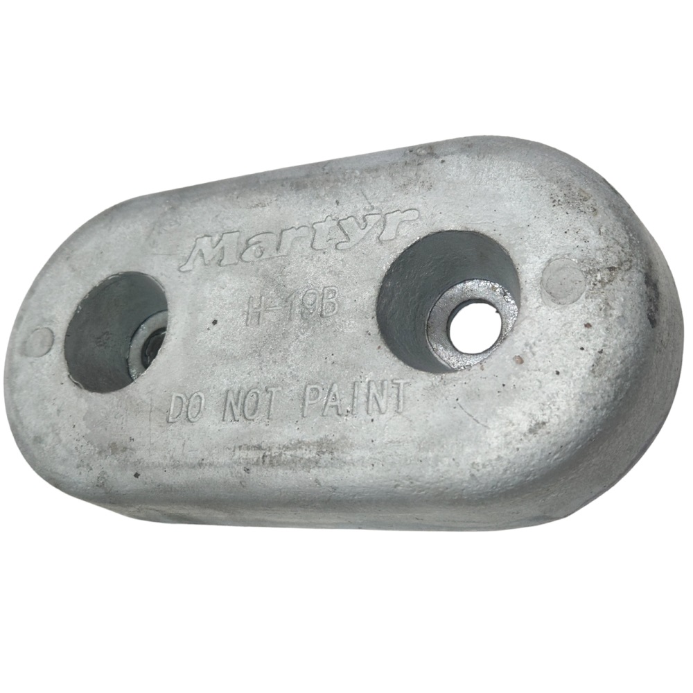 305mm Zinc Hull Anode - Boaters World