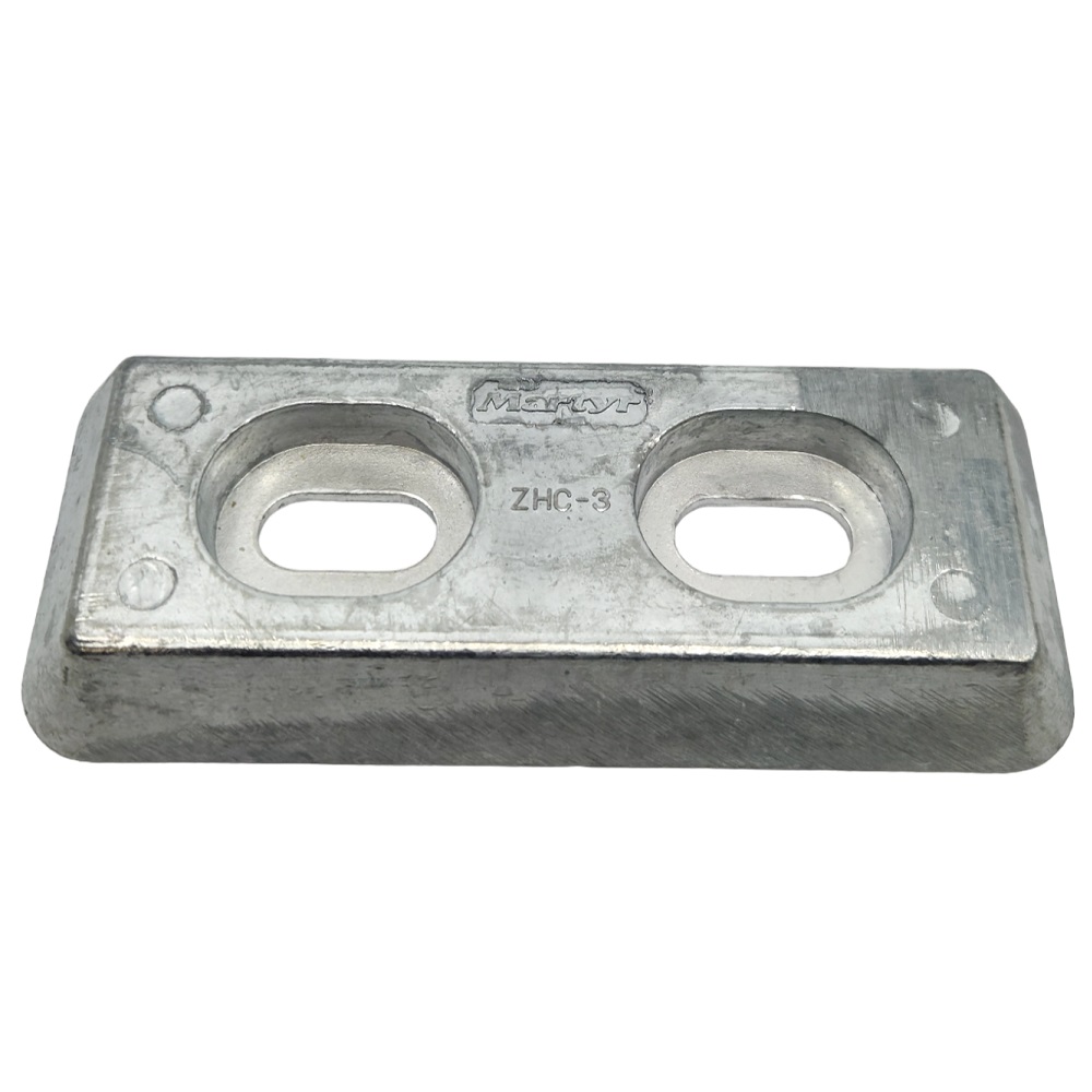 ZHC-3 Zinc Block Hull Anode - Boaters World