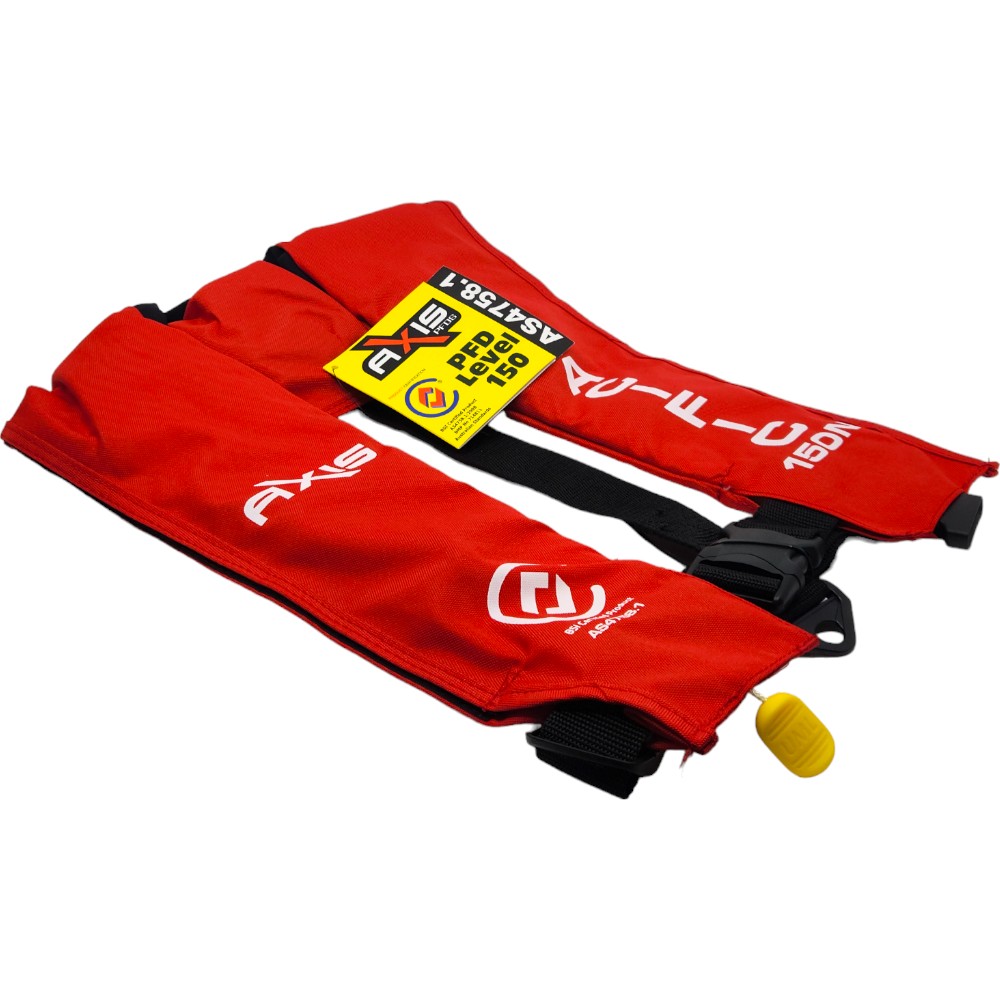 Pacific PFD 150N Inflatable Life Jacket - Red