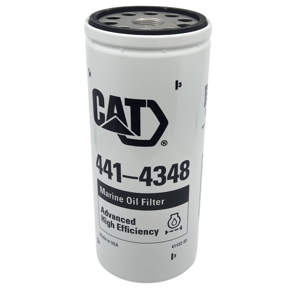 Genuine CAT 441-4348 Advanced Efficiency Engine Oil Filter - Boaters World