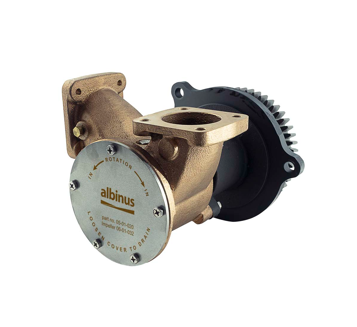 Aftermarket Volvo Penta 23271276 Seawater Pump D16 Albinus 05-01-020 ...