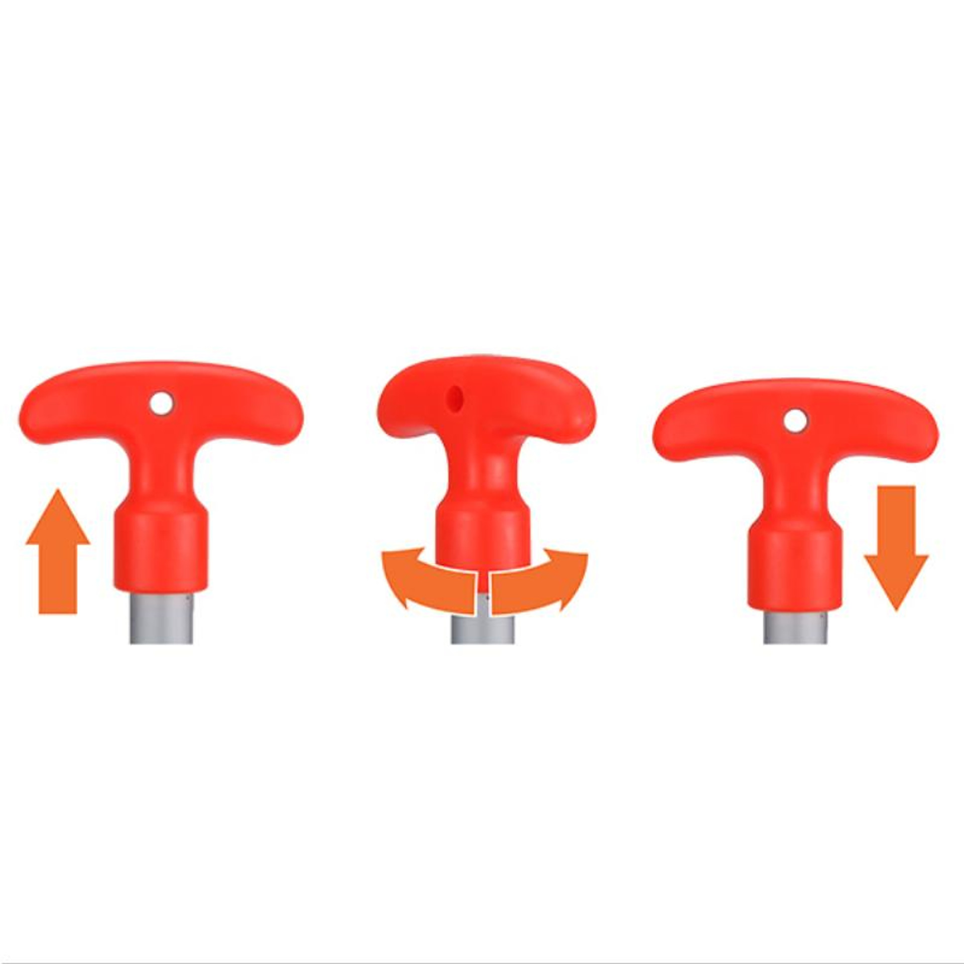 Telescopic Mini Paddle Orange