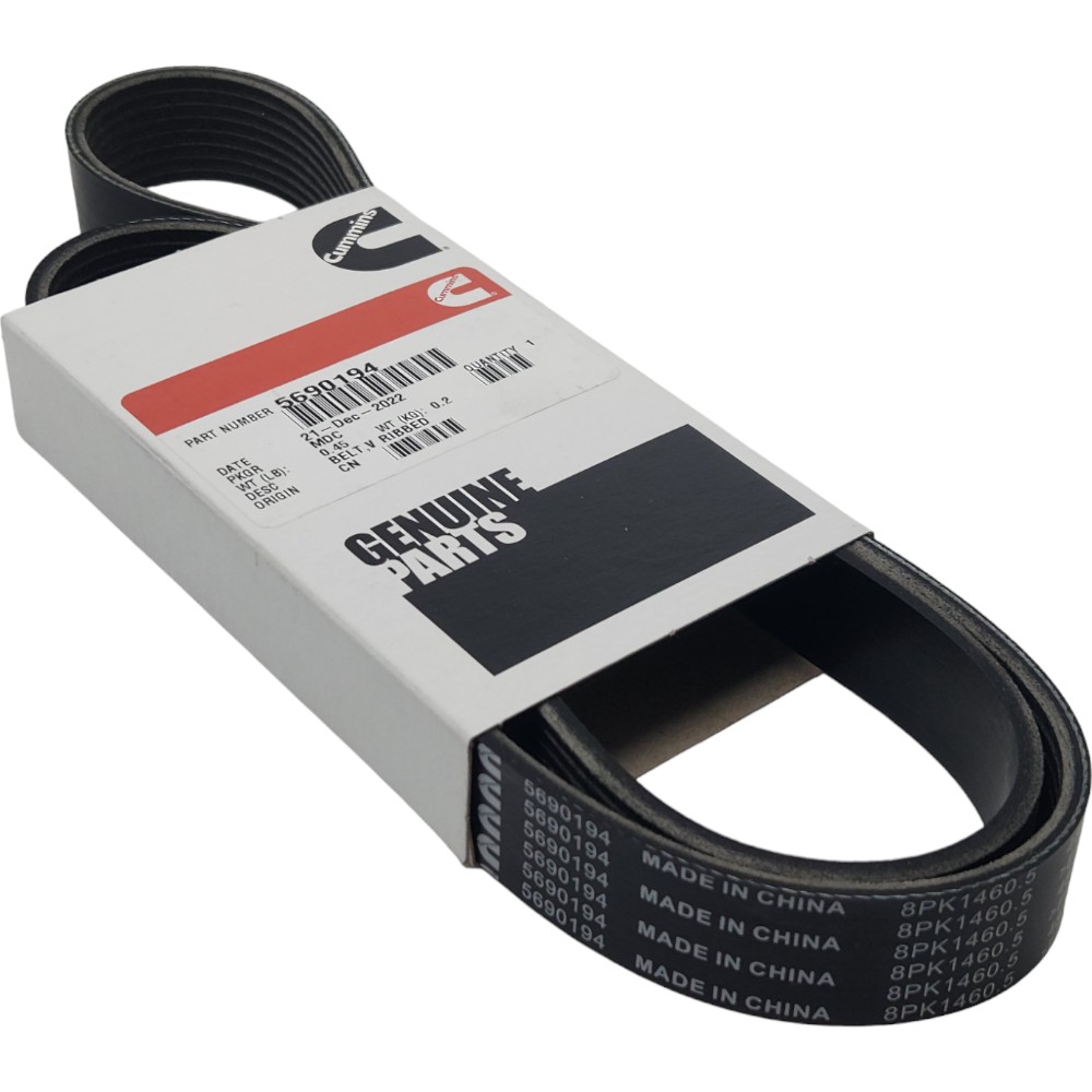 Genuine Cummins 5690194 Serpentine Belt - Boaters World