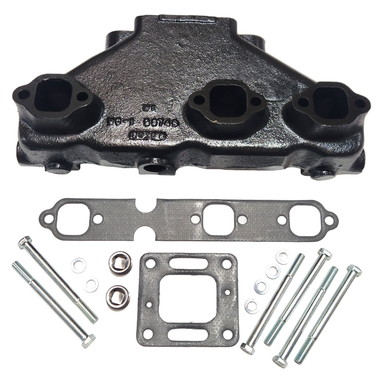 Aftermarket Mercruiser V6 Barr Wet Joint Exhaust Manifold & Riser Kit ...