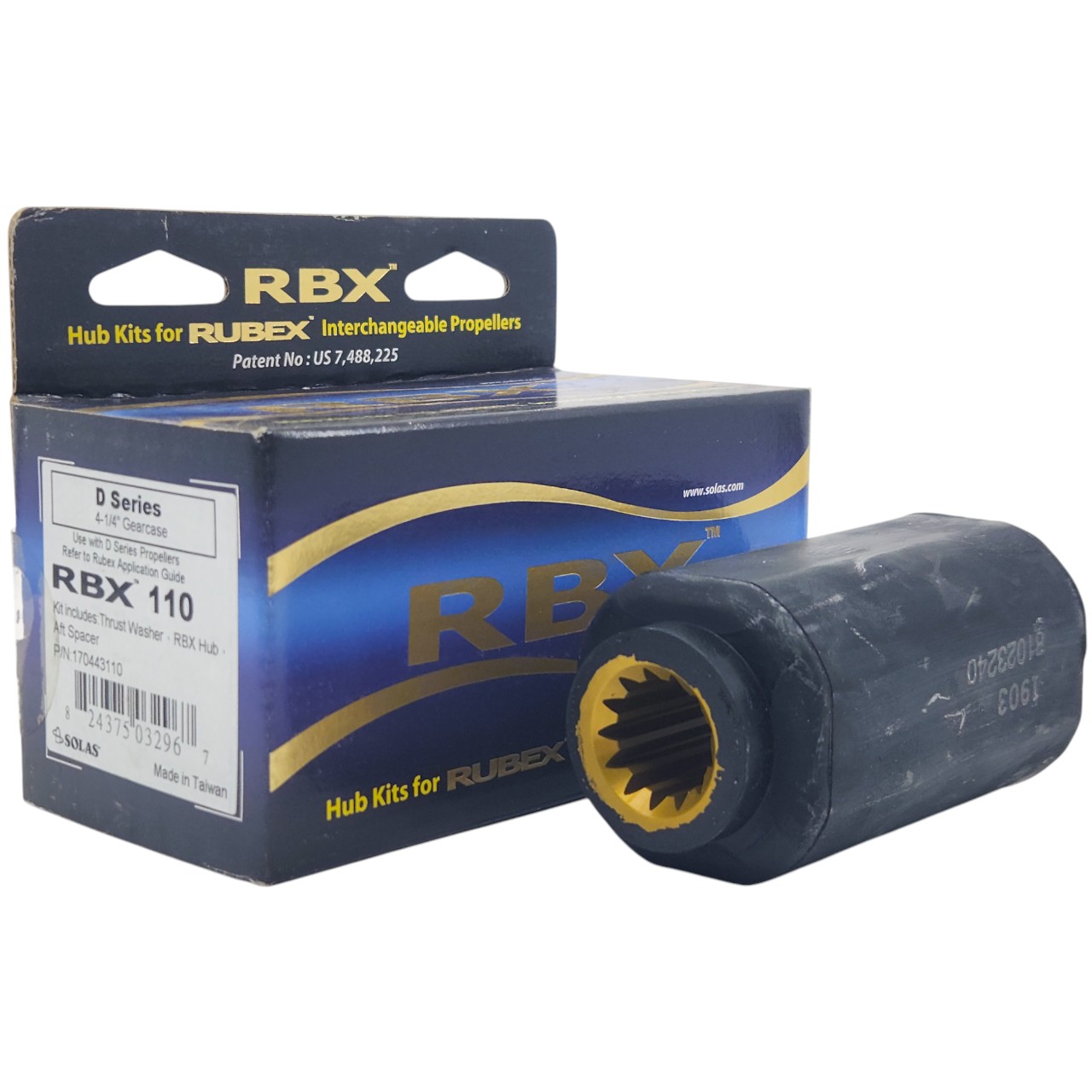 RBX-110 Suzuki 60-140HP Rubex Propeller Hub Kit